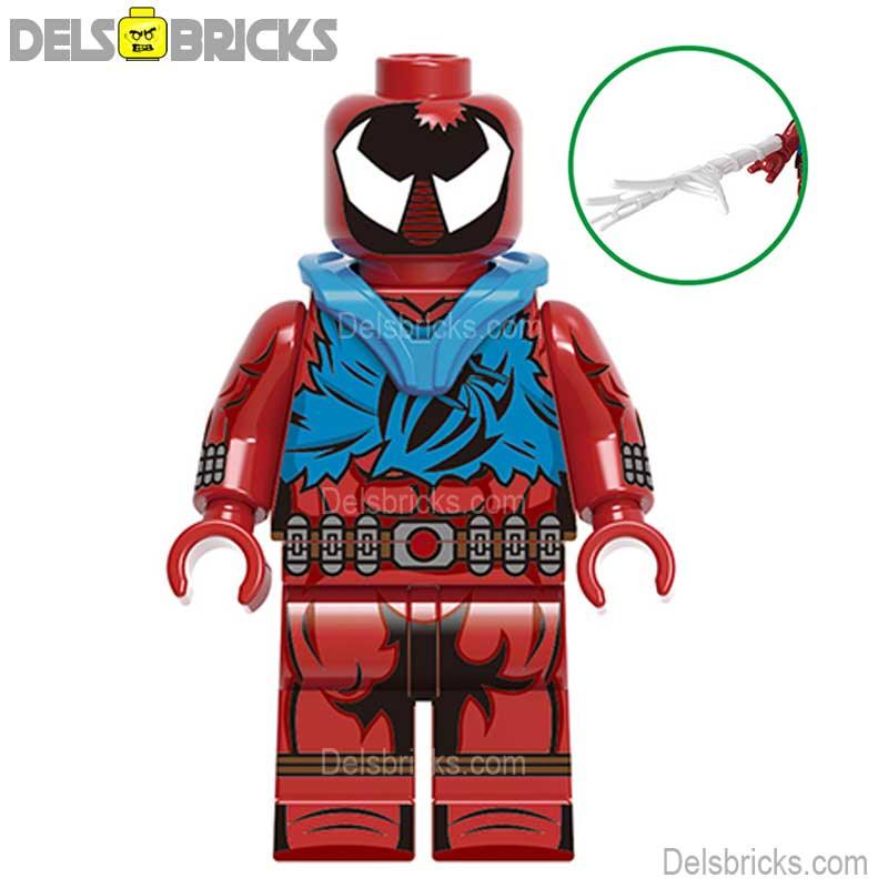 Marvel Lego Custom Minifigure - Scarlet Spider 2 – burriscomics